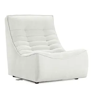 GIUSEPPE NICOLETTI Trattino Armless Chair Riccio Bianco