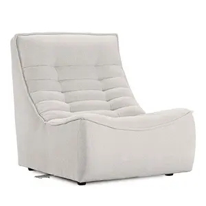 GIUSEPPE NICOLETTI Trattino Armless Chair - Riccio Tortora