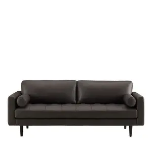 CHATEAU D'AX Rotolo Leather Sofa