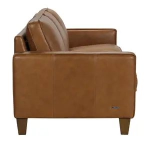 VIOLINO Bloomingdale's Hesh Leather Sofa - Dorn Caramel