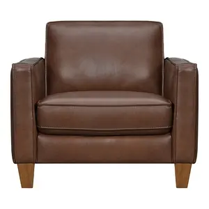 VIOLINO Bloomingdale's Hesh Leather Chair Exclusive - Old World Walnut
