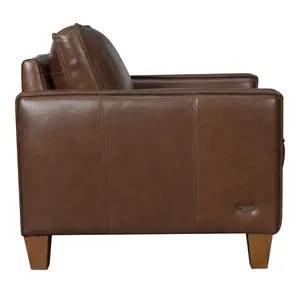 VIOLINO Bloomingdale's Hesh Leather Chair Exclusive - Old World Walnut