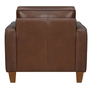 VIOLINO Bloomingdale's Hesh Leather Chair Exclusive - Old World Walnut