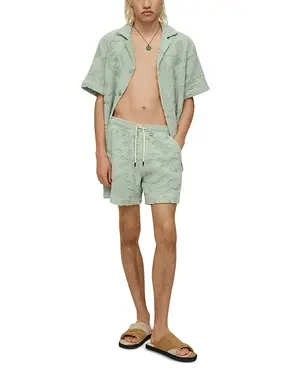 Oas Crochet Shorts - Green