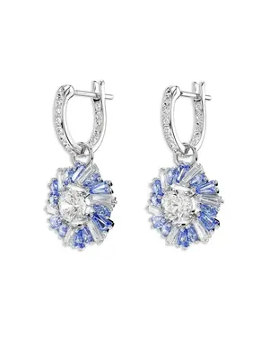 SWAROVSKI Idyllia Huggie Hoop Drop Earrings