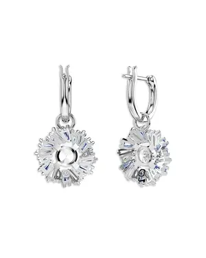 SWAROVSKI Idyllia Huggie Hoop Drop Earrings