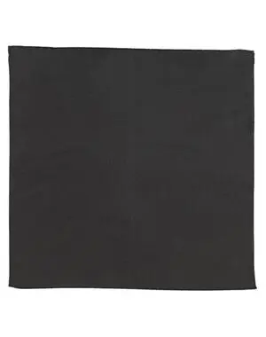 Emporio Armani Pocket Square Satin - Black