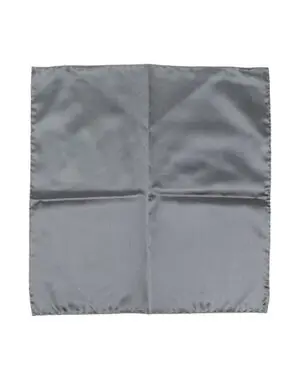Emporio Armani Pocket Square Satin - Grey