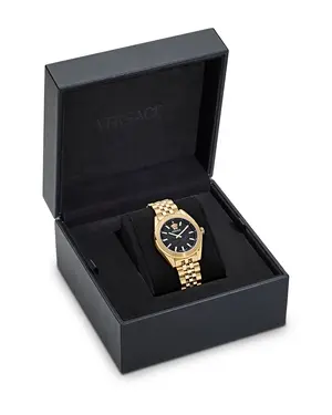 Versace V Code 36mm Watch - Gold