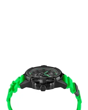 Philipp Plein The $kull 44mm Watch - Black/green
