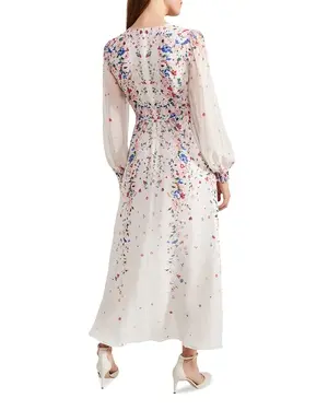 HOBBS LONDON Asher Silk Maxi Dress