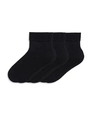 Hue Bobby Socks Pack Of 3 - Black