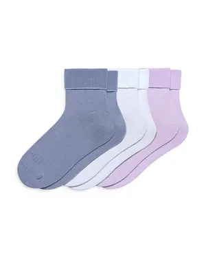 Hue Bobby Socks Pack Of 3 Denim