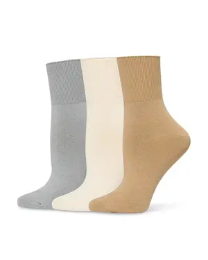 Hue Bobby Socks Pack Of 3 Neutrals Pack
