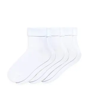 Hue Bobby Socks Pack Of 3 - White