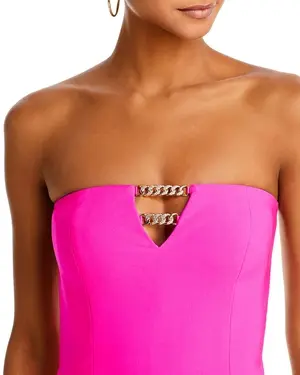 Generation Love Liz Crepe Romper With Chain Detail