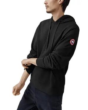 Canada Goose Huron Drawstring Hoodie - Black