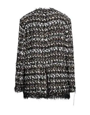 Dolce & Gabbana Tweed Single-breasted Coat