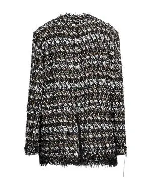Dolce & Gabbana Tweed Single-breasted Coat