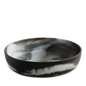 BLUE PHEASANT Hugo Resin Serving Bowl - Black