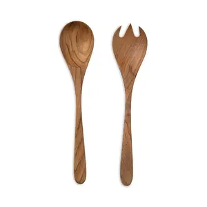 BLUE PHEASANT Aldwin 2 Piece Serving Set - Brown