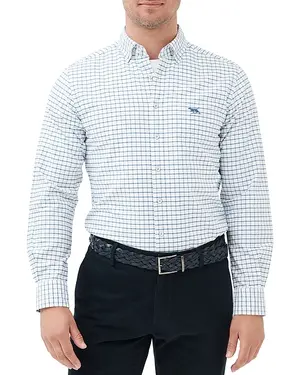 Rodd & Gunn Gunn Check Oxford 3 Sports Fit Shirt Ink