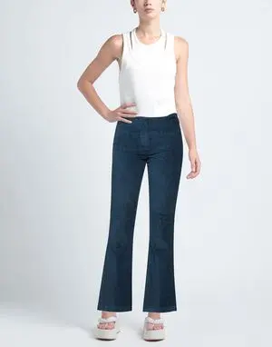 Acne Studios Flared Corduroy Pants - Navy