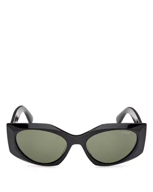 Emilio Pucci Geometric Sunglasses, 55mm