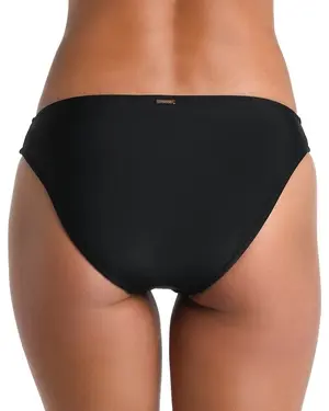L'Agence Nicole Bikini Bottom - Black