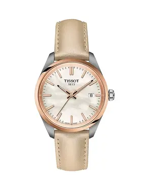 TISSOT Pr 100 34mm Watch - Silver/cream