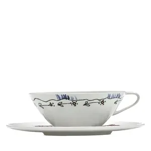 SERAX Marni Anemone Milk Tea/coffee Cup & Saucer - Multi