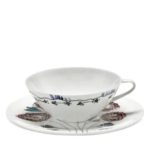 SERAX Marni Anemone Milk Tea/coffee Cup & Saucer
