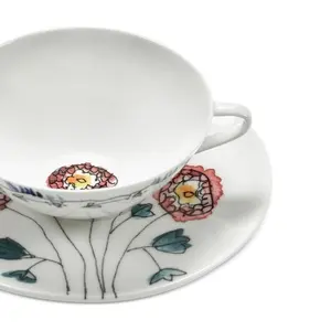 SERAX Marni Anemone Milk Tea/coffee Cup & Saucer