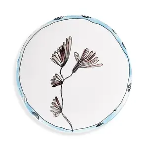 SERAX Marni Camelia Aubergine Accent Plate - Multi