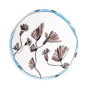 SERAX Marni Camelia Aubergine Dinner Plate - Multi