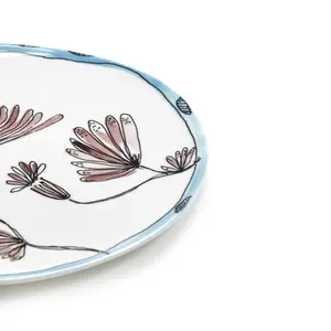 SERAX Marni Camelia Aubergine Serving Platter