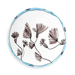 SERAX Marni Camelia Aubergine Large Serving Platter - Multi