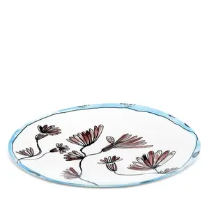 SERAX Marni Camelia Aubergine Large Serving Platter