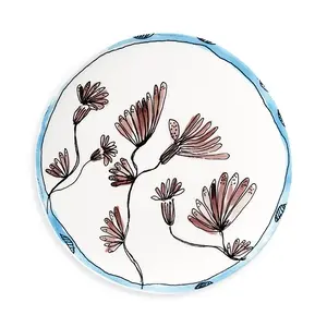 SERAX Marni Camelia Aubergine Salad Plate - Multi