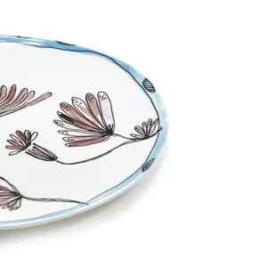 SERAX Marni Camelia Aubergine Salad Plate