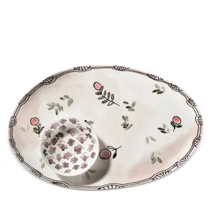SERAX Marni Mirtillo Nude Oval Platter