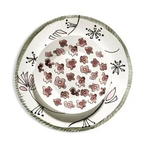 SERAX Marni Dark Viola Serving Plate