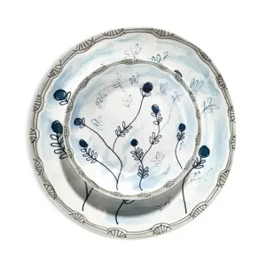 SERAX Marni Mirtillo Tea Small Deep Serving Plate