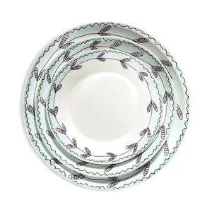SERAX Marni Blossom Milk Medium Serving Plate - Multi