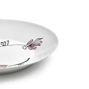 SERAX Marni Fiore Rosa Medium Deep Serving Plate