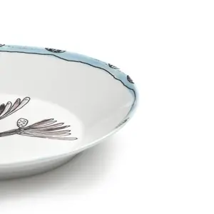 SERAX Marni Camelia Aubergine Small Serving Bowl