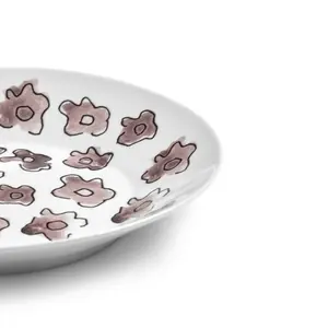 SERAX Marni Dark Viola Large Low Serving Plate
