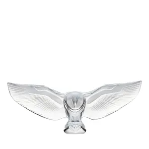 Lalique Barn Owl - Clear