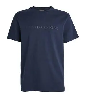 Canada Goose Cotton Emerson T-shirt - Navy