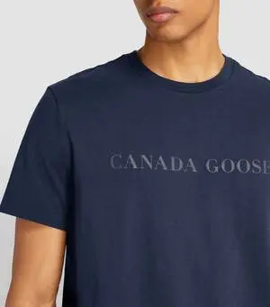 Canada Goose Cotton Emerson T-shirt - Navy